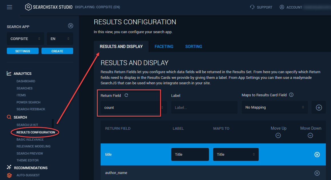 Your First Search with SearchStax Studio - SearchStax Docs Your First Search with SearchStax Studio - SearchStax Docs