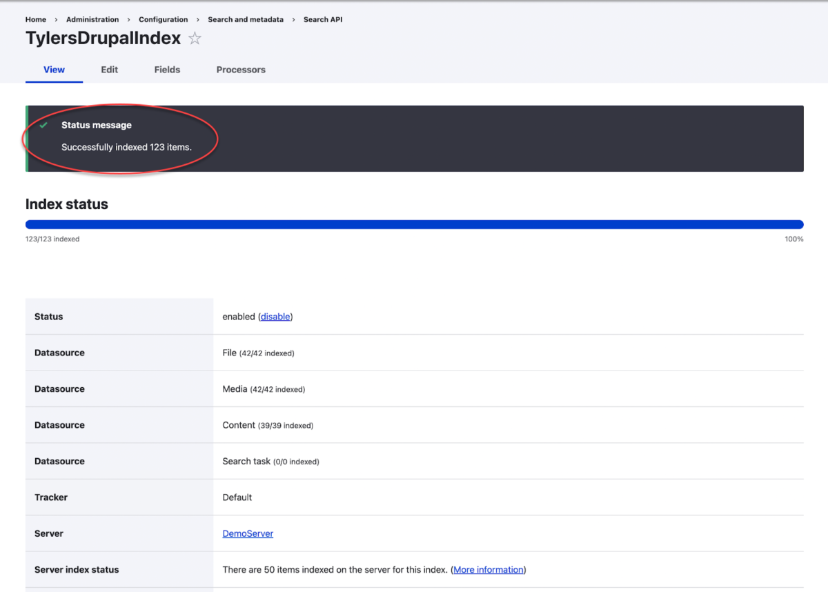 Set Up Drupal Module - SearchStax Site Search Docs
