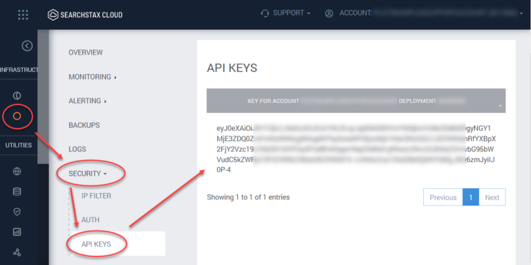 Authentication API - SearchStax Docs