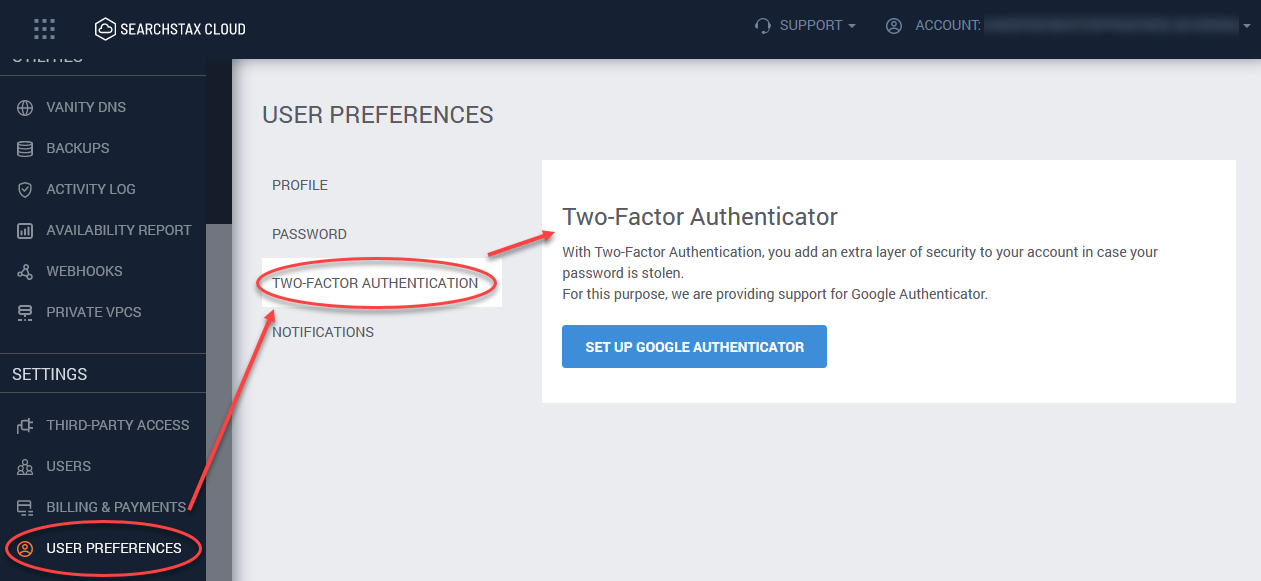 Managing Searchstax Users - SearchStax Docs
