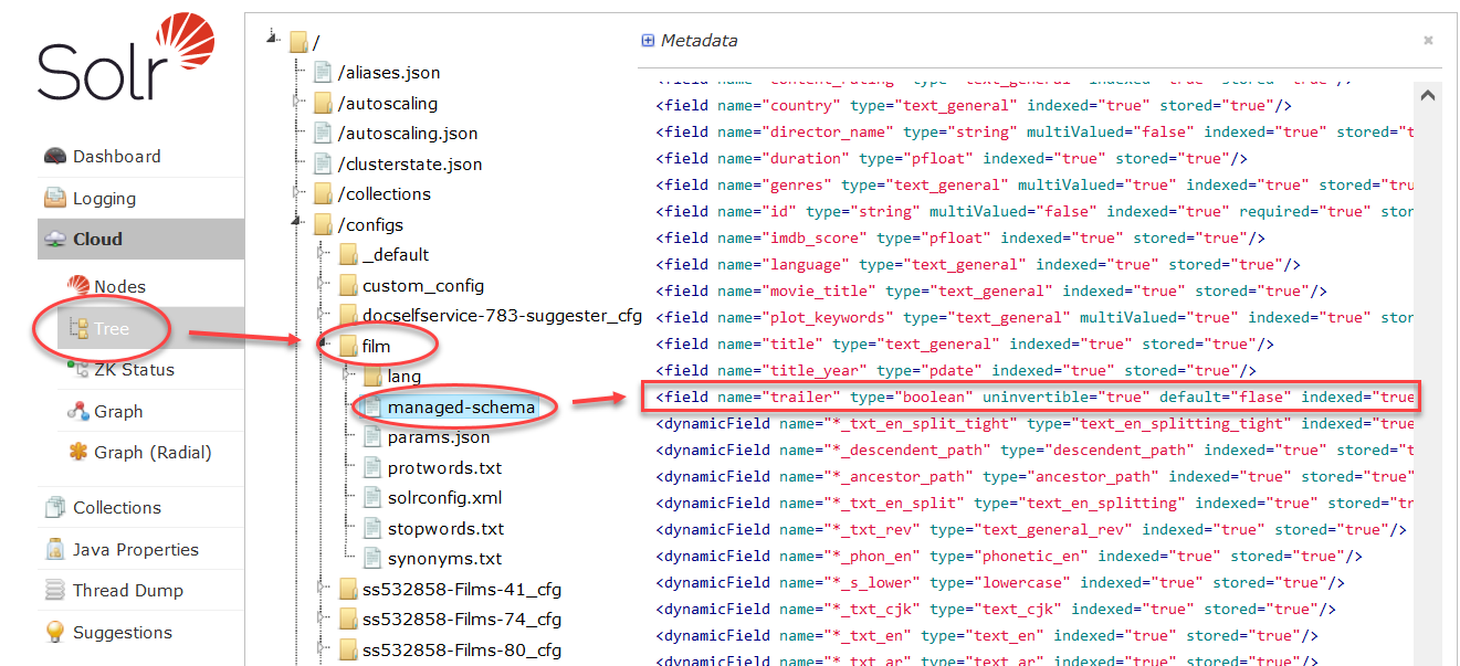 How Do I Update the Solr Schema? - SearchStax Help Center