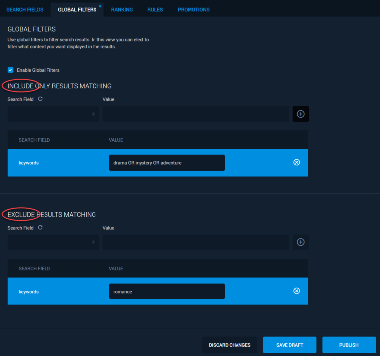 Data Filters - SearchStax Site Search Docs Data Filters - SearchStax Site Search Docs