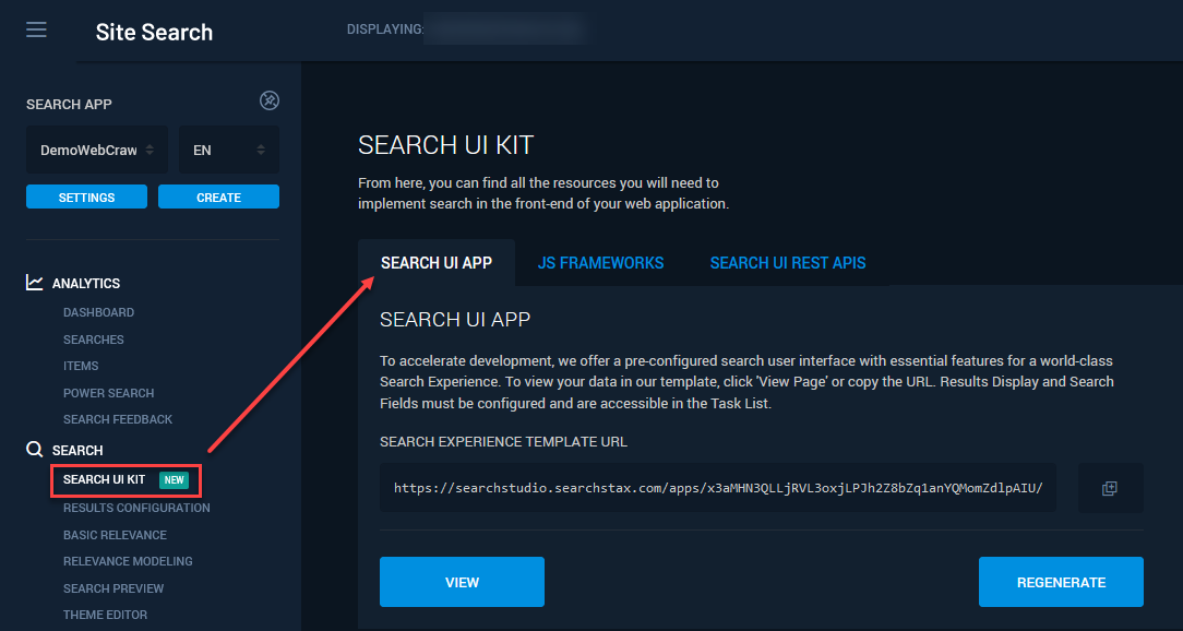 Search UI Kit - SearchStax Site Search Docs