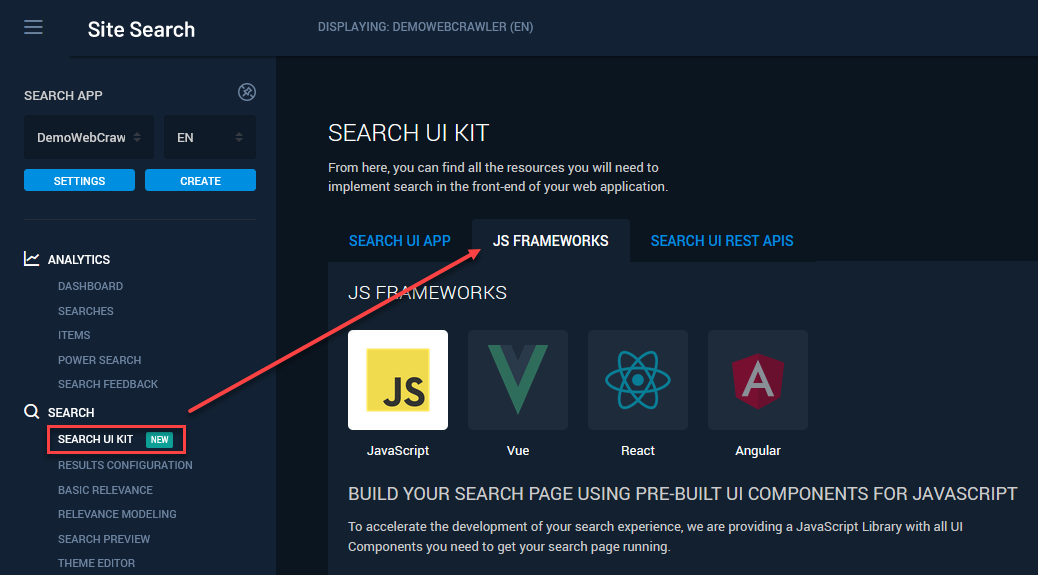 Search UI Kit - SearchStax Site Search Docs