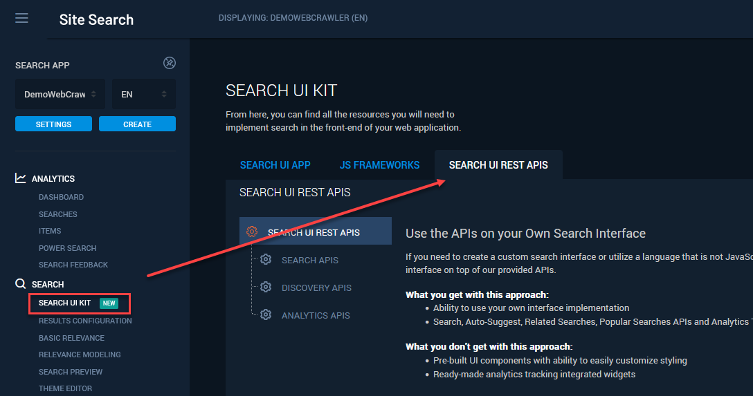 Search UI Kit - SearchStax Site Search Docs