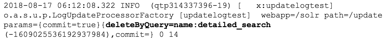 How To Log Update Requests In Apache Solr The Case Of The Missing Data 8858
