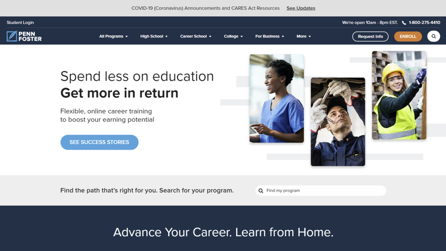 Penn Foster Selects SearchStax Site Search | SearchStax Blog
